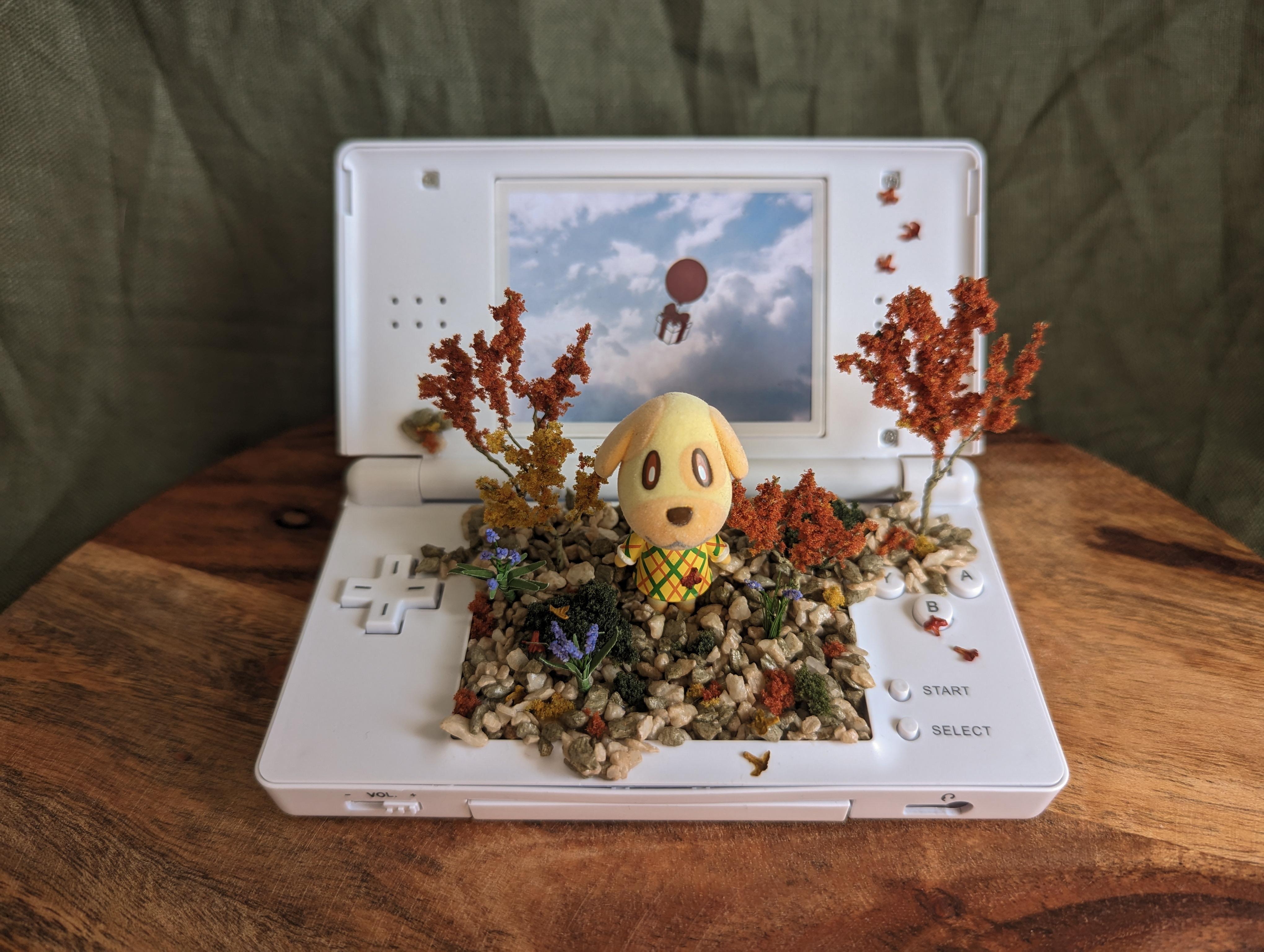 Crea un adorable diorama de Animal Crossing utilizando una Nintendo DS ...