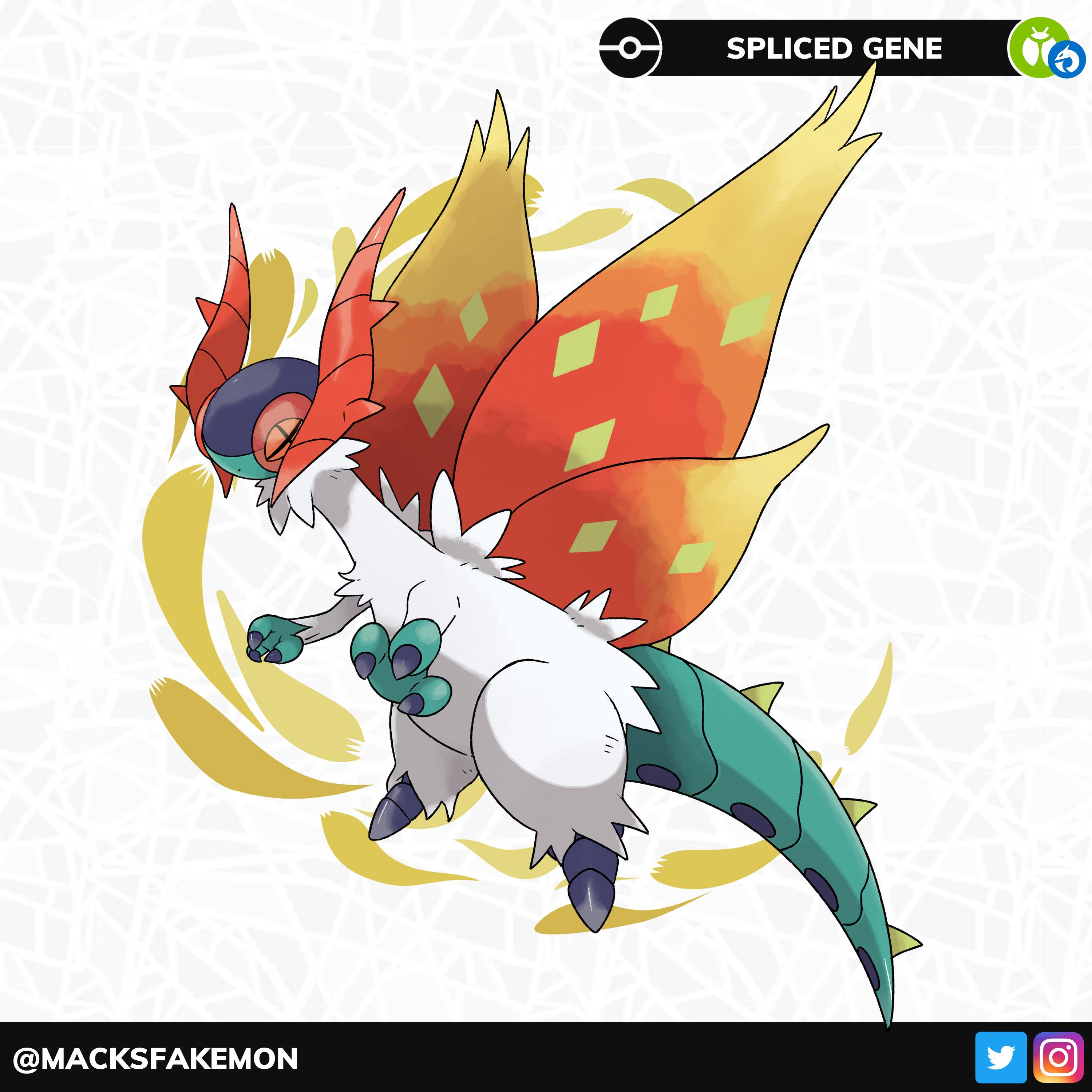 Pokémon: Muestran cómo sería la fusión entre Reptalada y Flygon ...